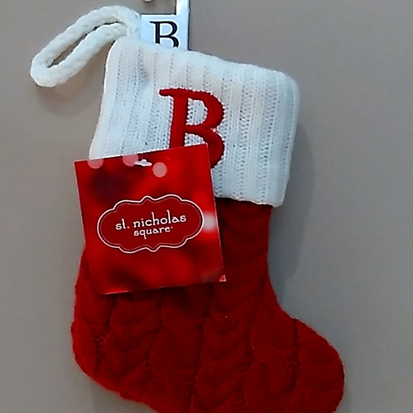 St. Nicholas Square | Holiday | St Nicholas Square Mini Knit Stocking B ...